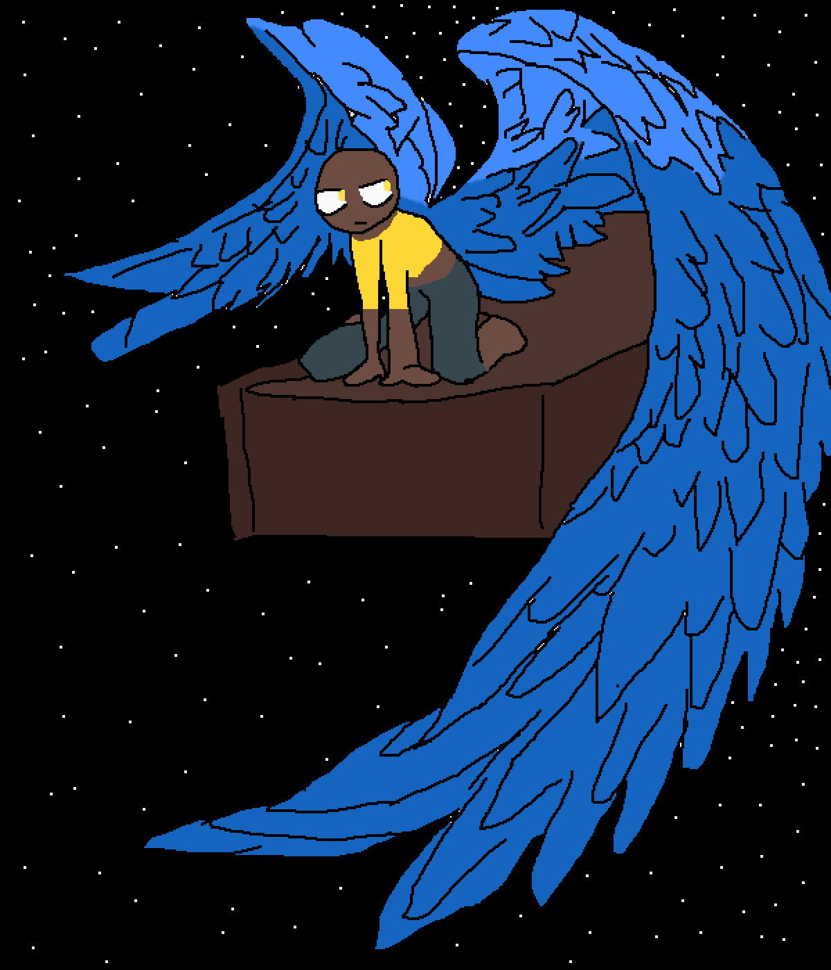 Pixilart - Bird boi by TherianPawsN4s