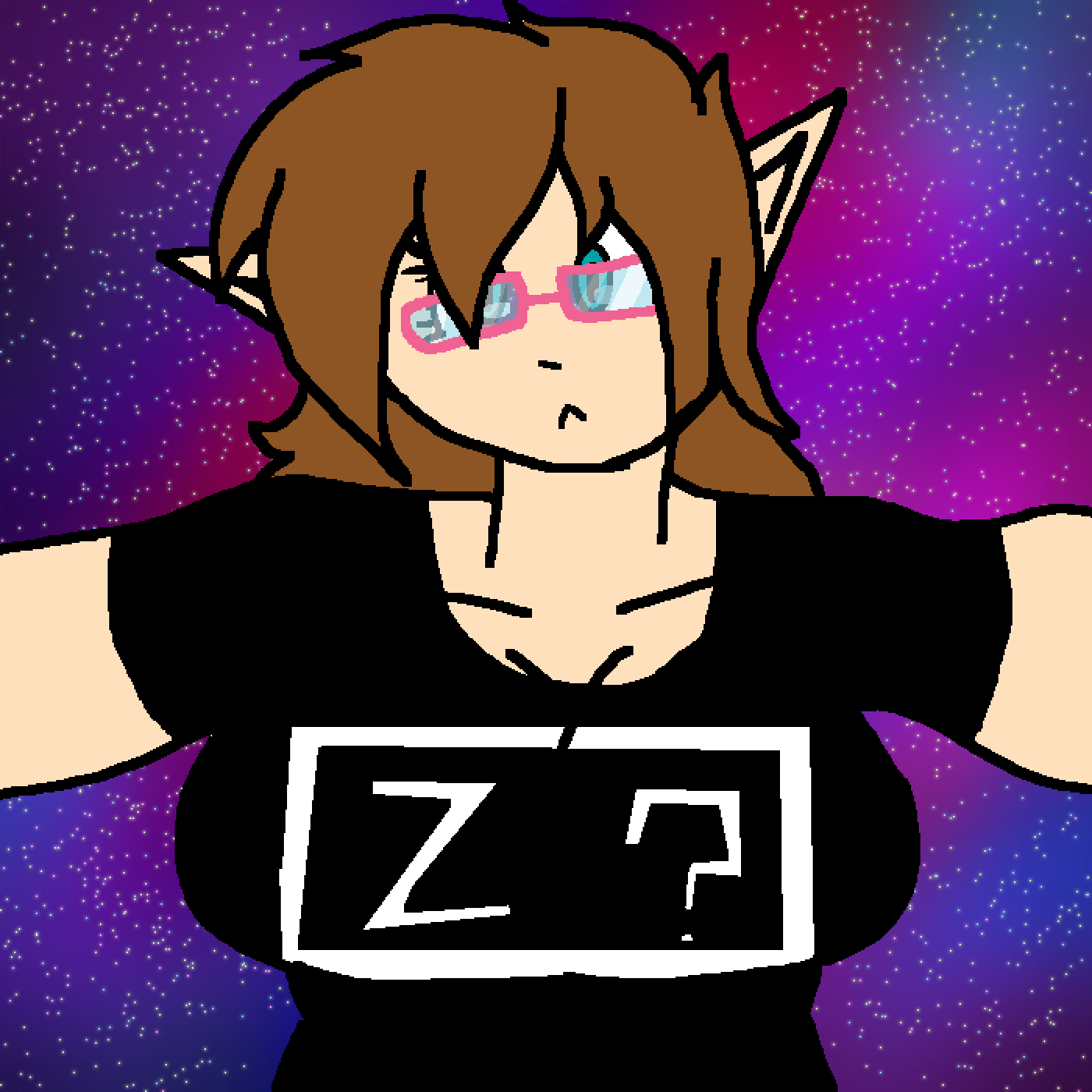 Pixilart - Base ;-; I got glasses OwO by meemzrus