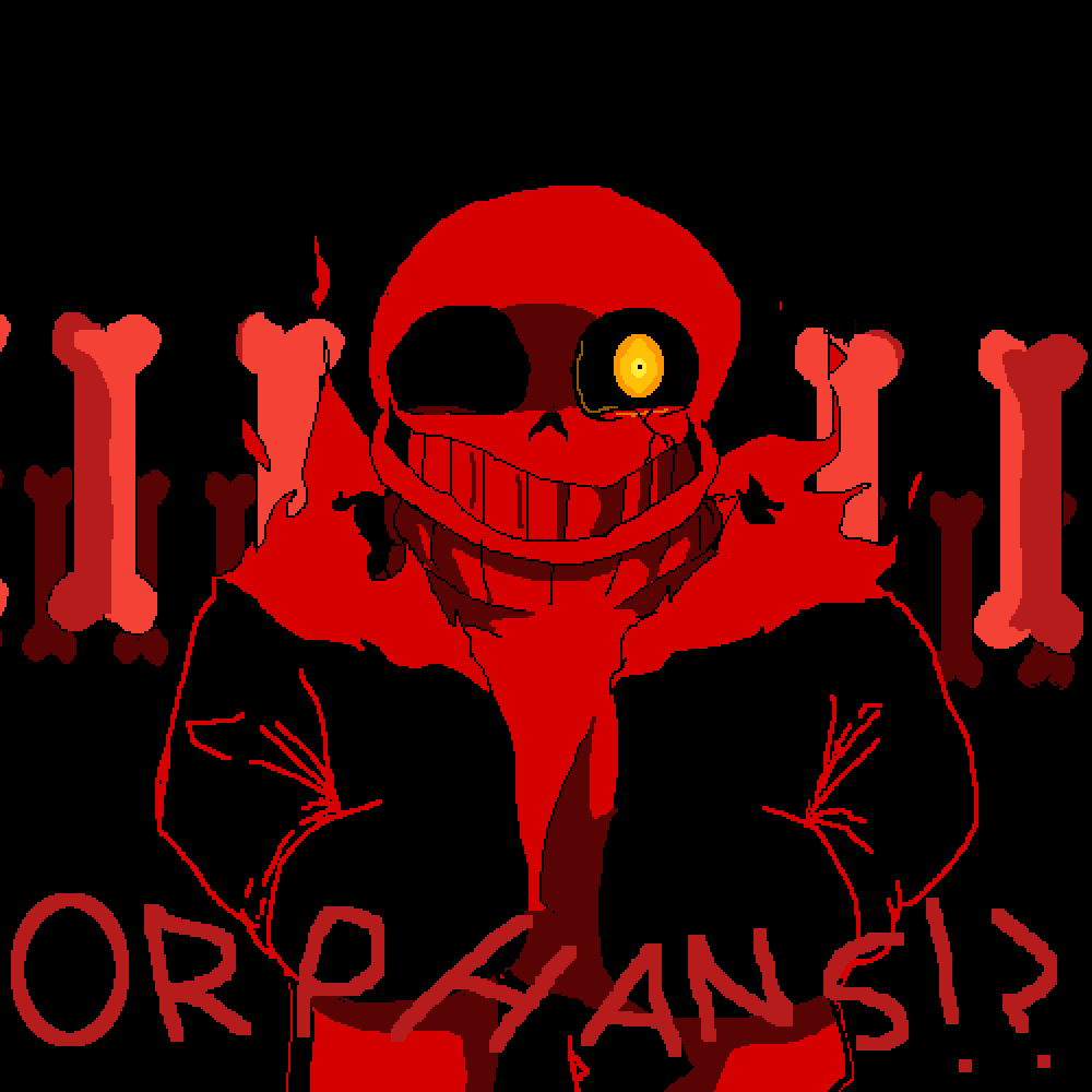 Pixilart - GG underfell Sans by Genofist