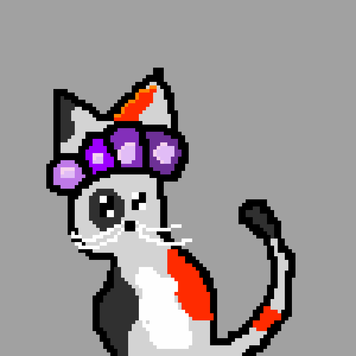 Pixilart - Calico cat base! by Thedoodlegirl