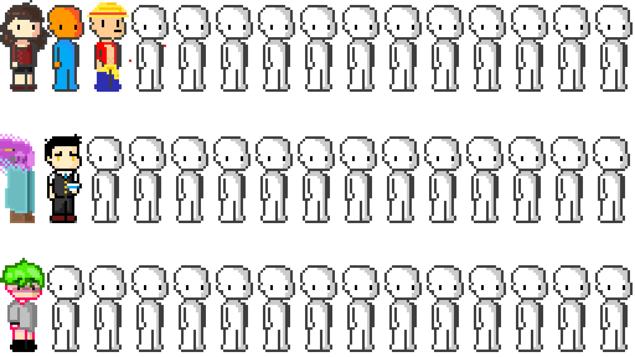 Editing Create your 8-bit Avatar! - Free online pixel art drawing tool ...