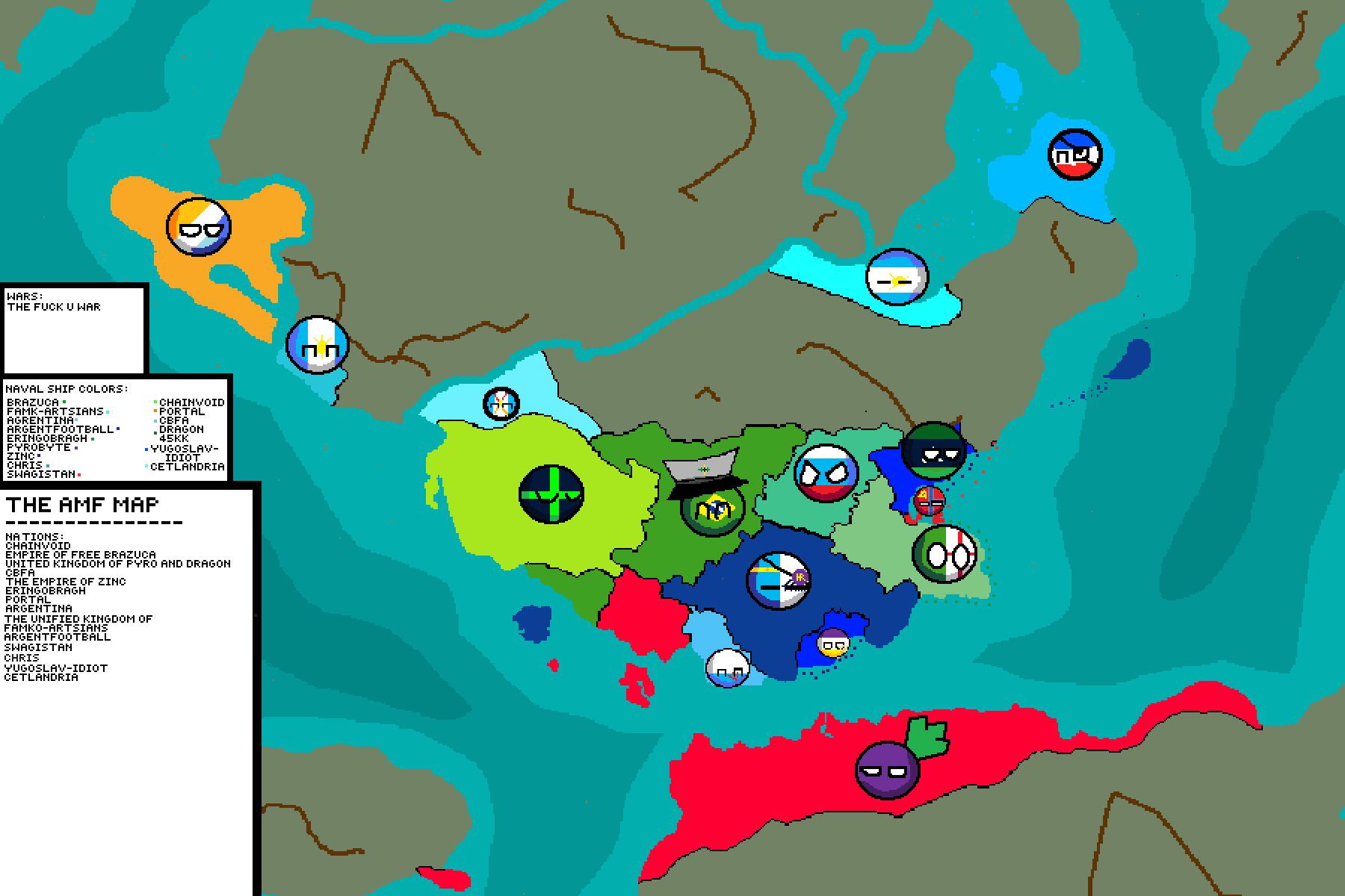 Pixilart - The AMF Map by FAMK