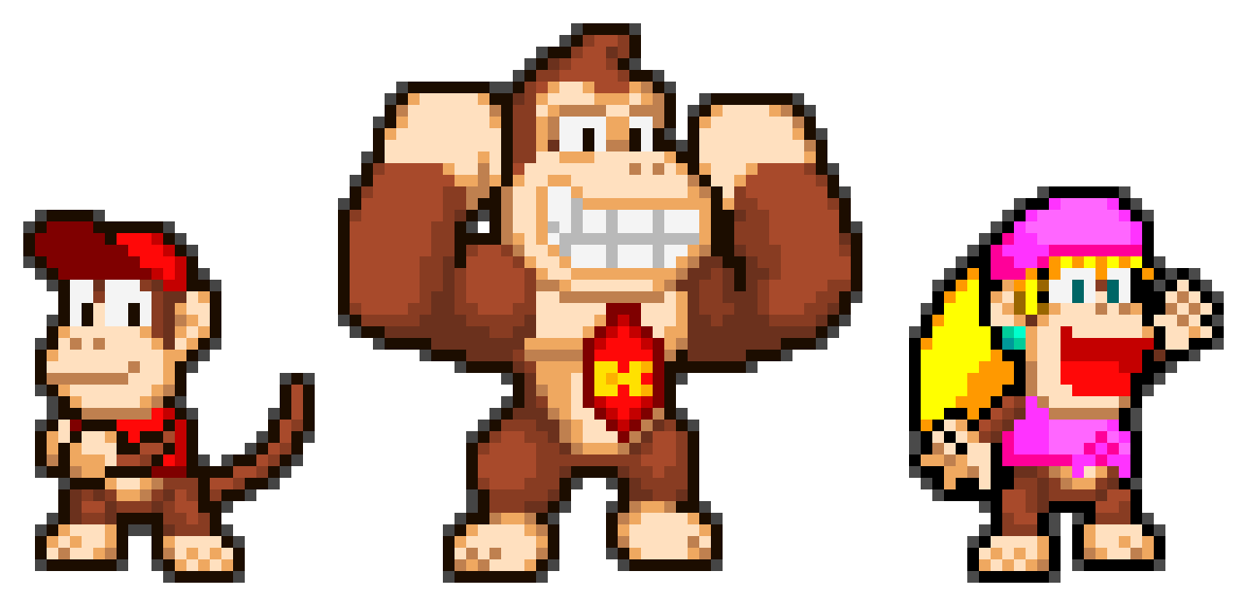 Pixilart - Team DK by henthorneaaron9