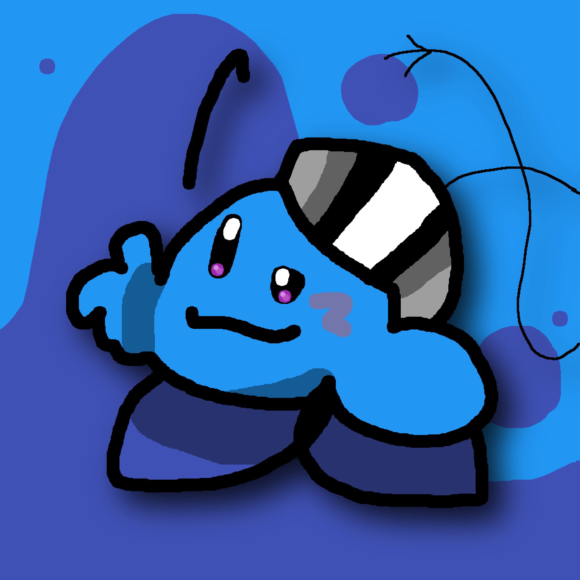 Pixilart - Pfp by BlusterTheKirb