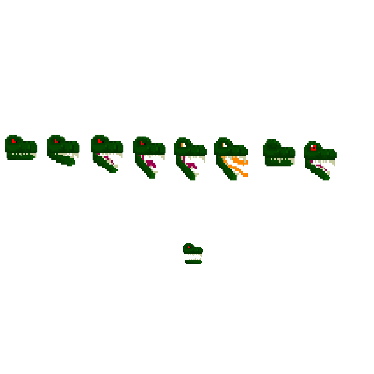 Pixilart - Godzilla sprites by Pixelzillasaur