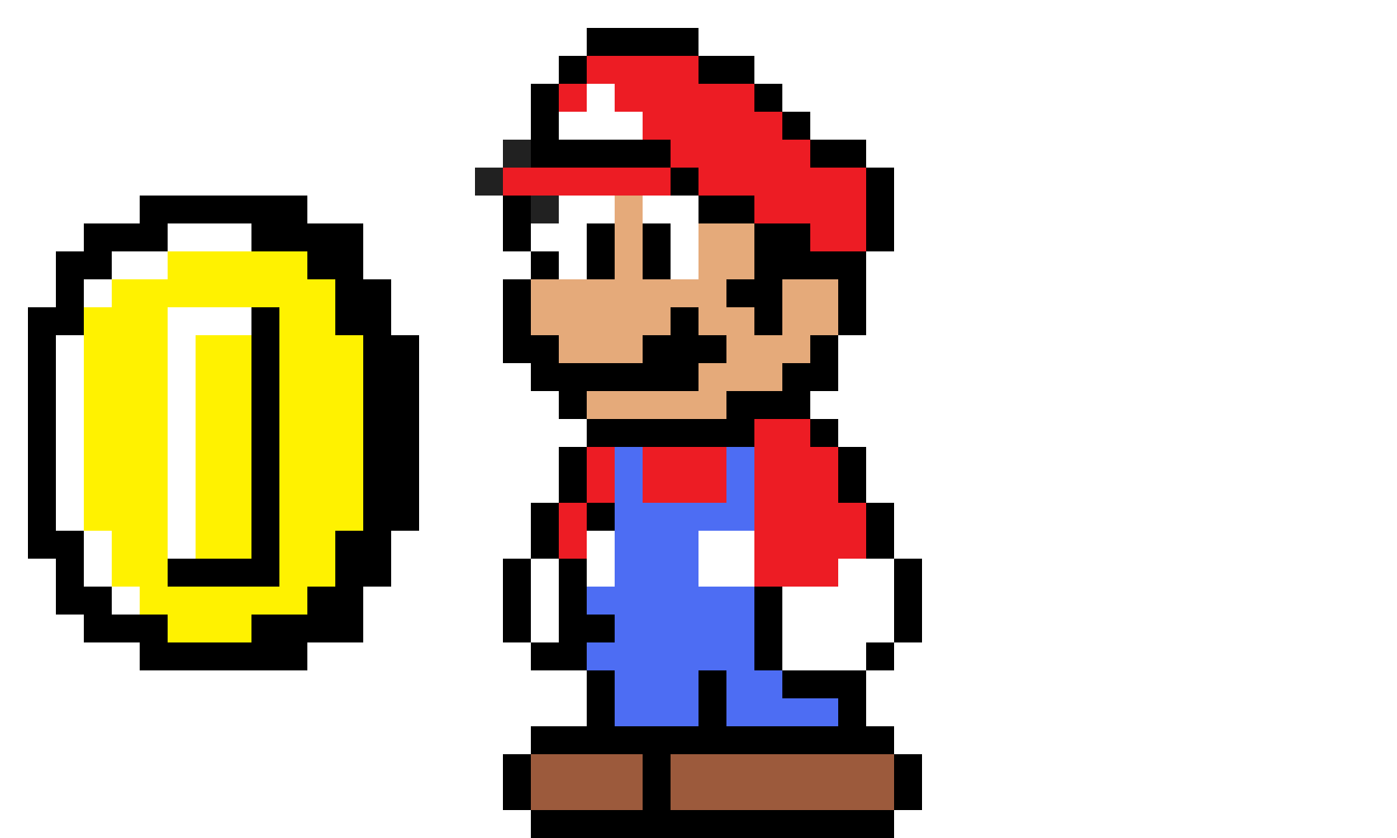 Pixilart - Mario by MIDNIGHT123456