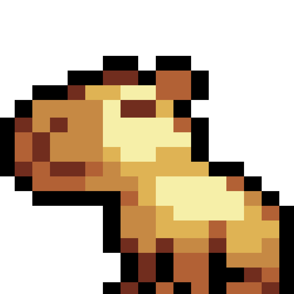 Pixilart - Capybara by Ginerva