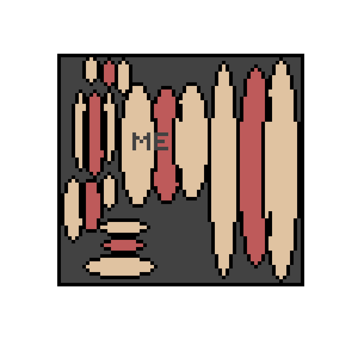 Pixilart - hot dog block by leosans