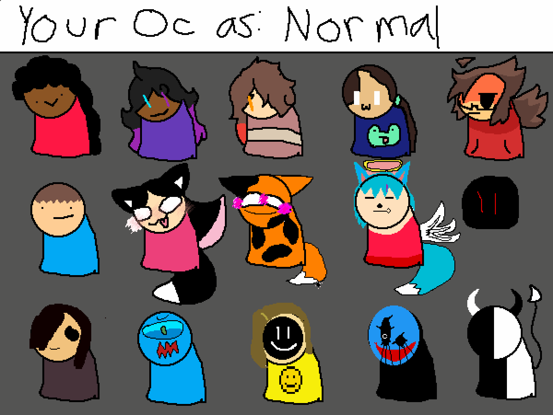 Pixilart - Your oc as collab by Couchboi