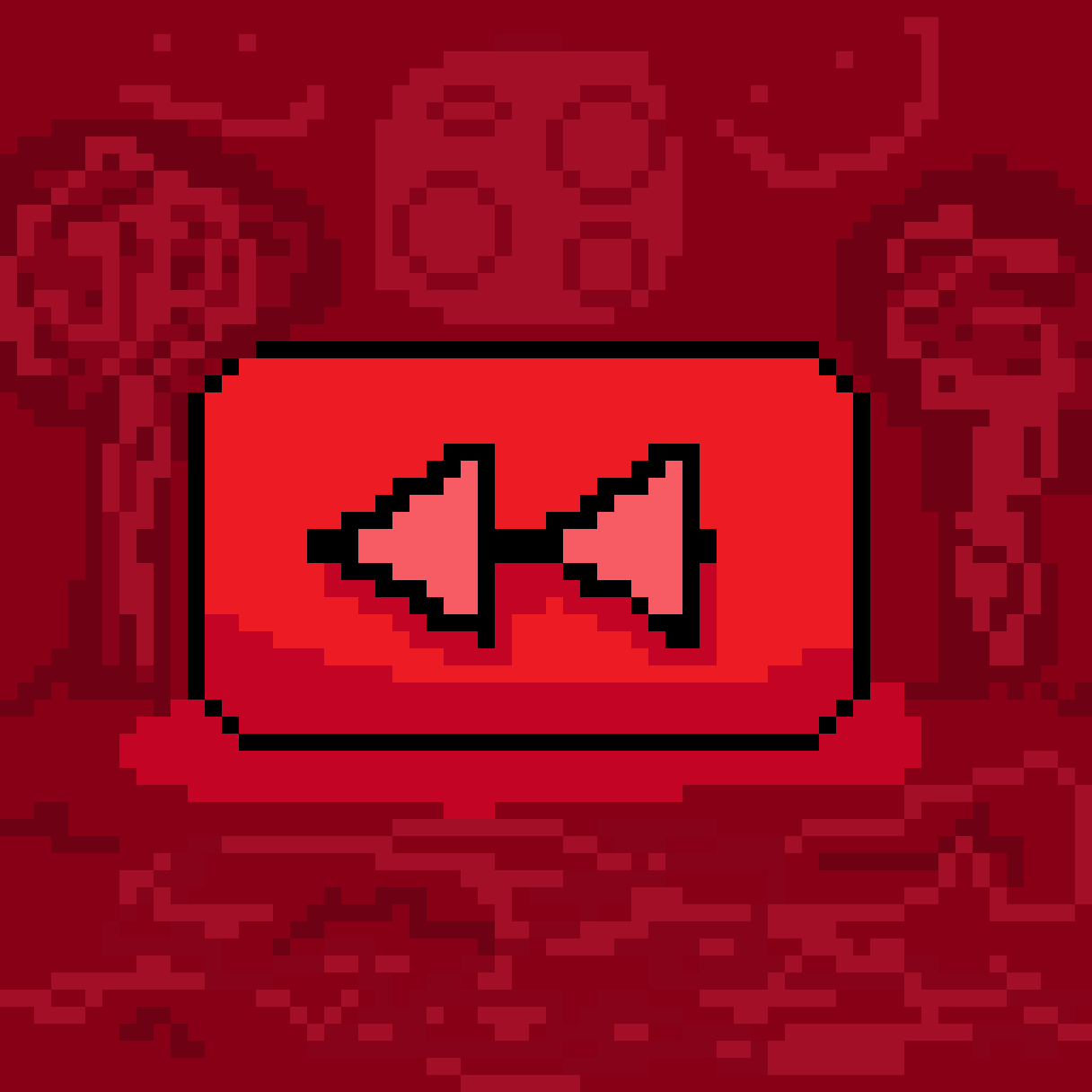 Pixilart - red themed rewind by GJPlaysGamez