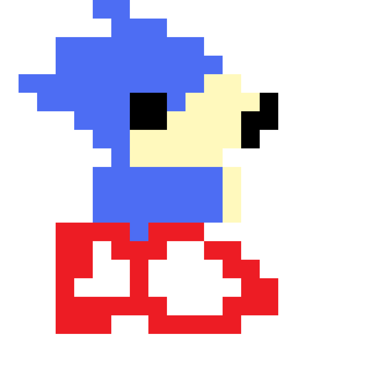 Pixilart - sonic by xrryeet