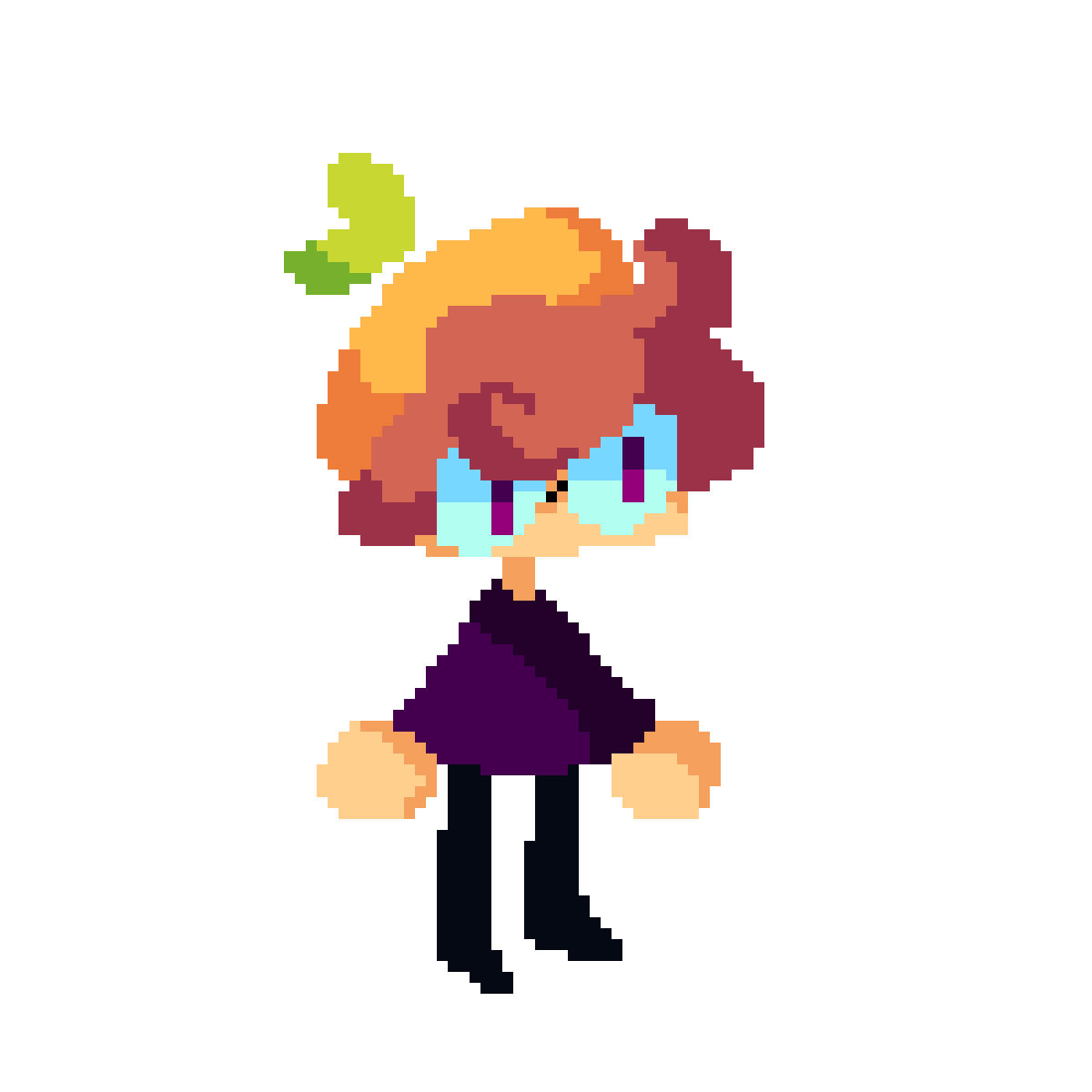 Pixilart - pixelated lemon by chrissybites