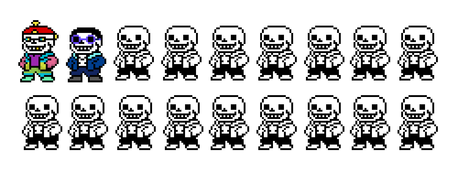 Pixilart - add a sans by Team-ulc