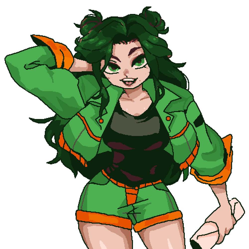 Pixilart - Female Gon (Base) by CleverFrog64