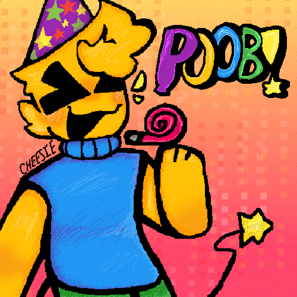 Pixilart - POOB! by CheesieSaucy