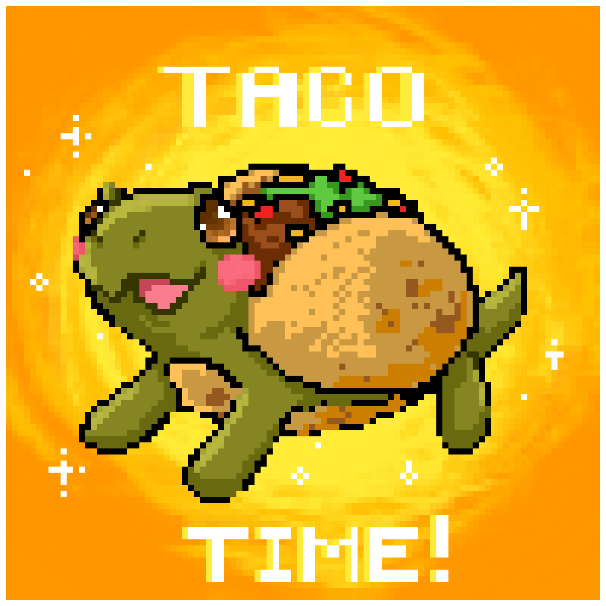 Pixilart - Taco Turtle by HumanTrash88