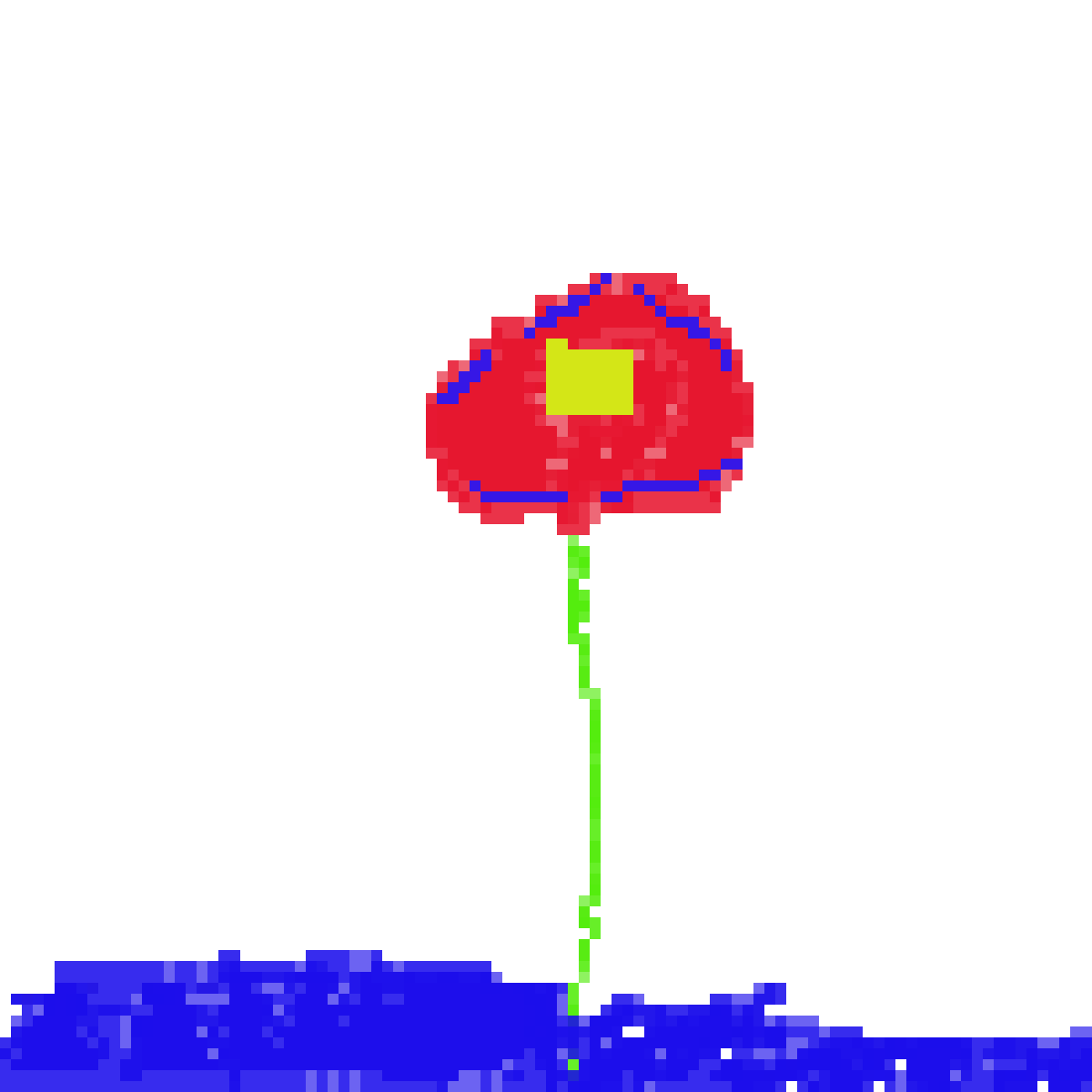 Pixilart - cold flower by stitchlove1