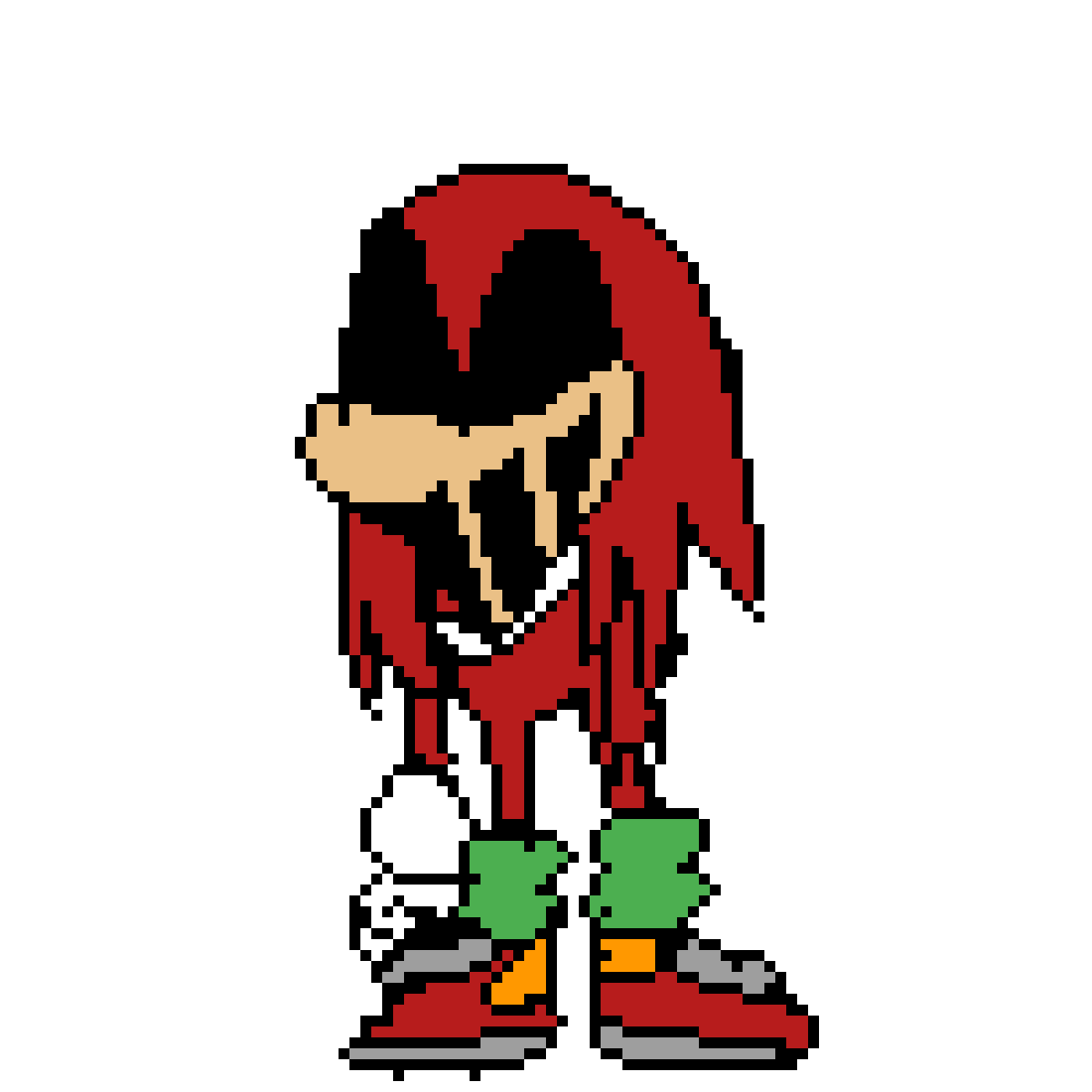 Pixilart - Knuckles triple trouble by Mekko4dev