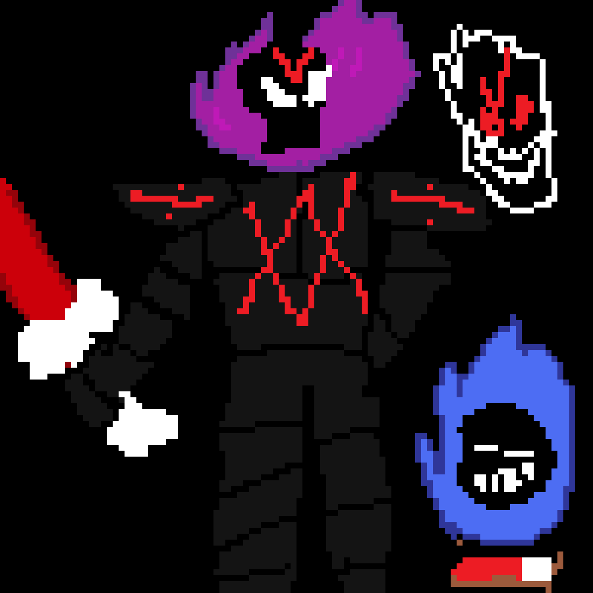 Pixilart - UnderEnder Papyrus by redcello