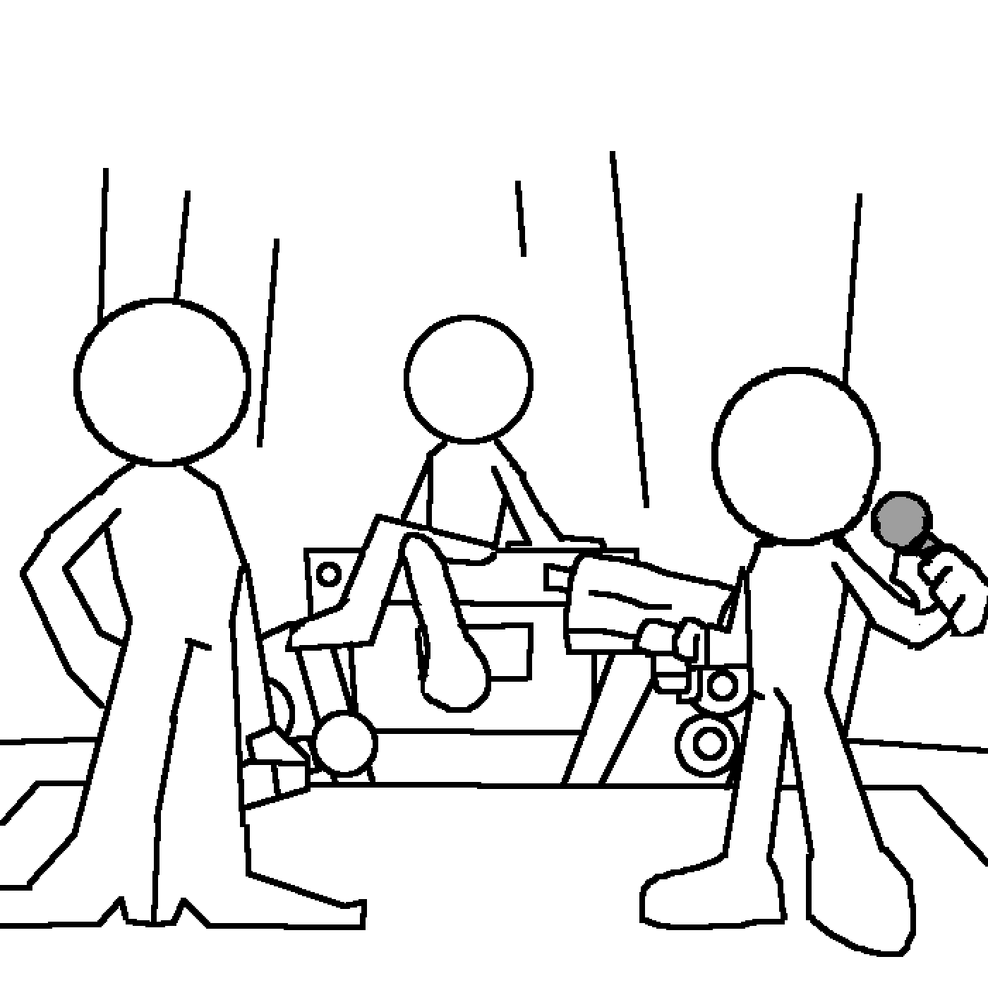 Pixilart - FNF base by Ihatetomatos123