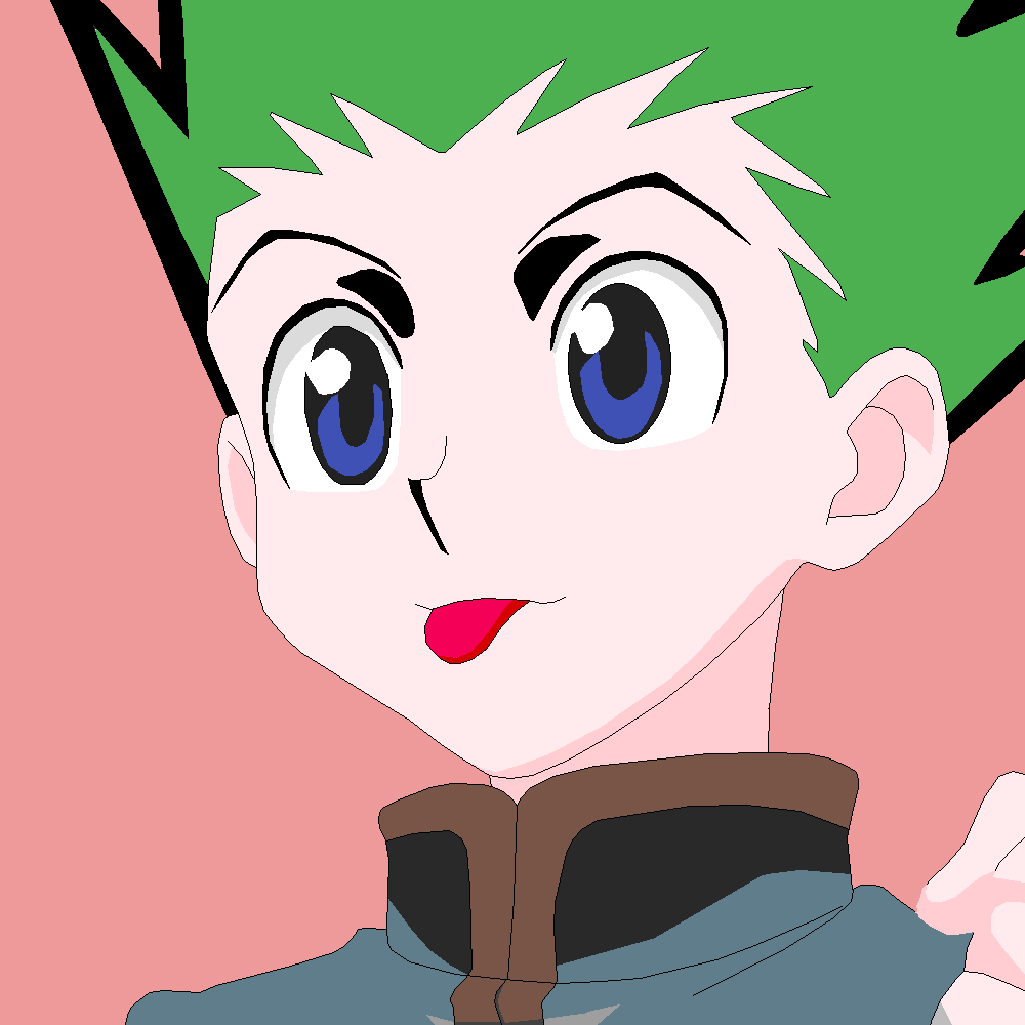 Pixilart - Gon base by Mills-The-Devil
