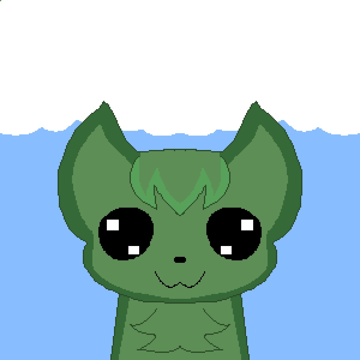 Pixilart - Goblin (Sprunki) by Shiro-Michi