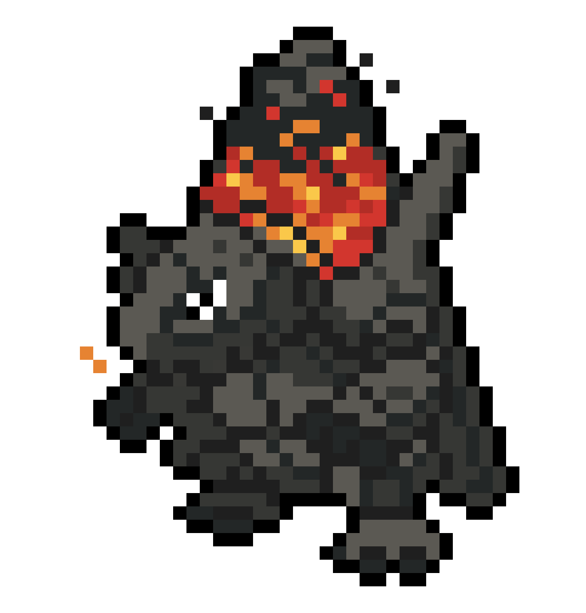 Pixilart - Coalossal mini sprite by Andruru