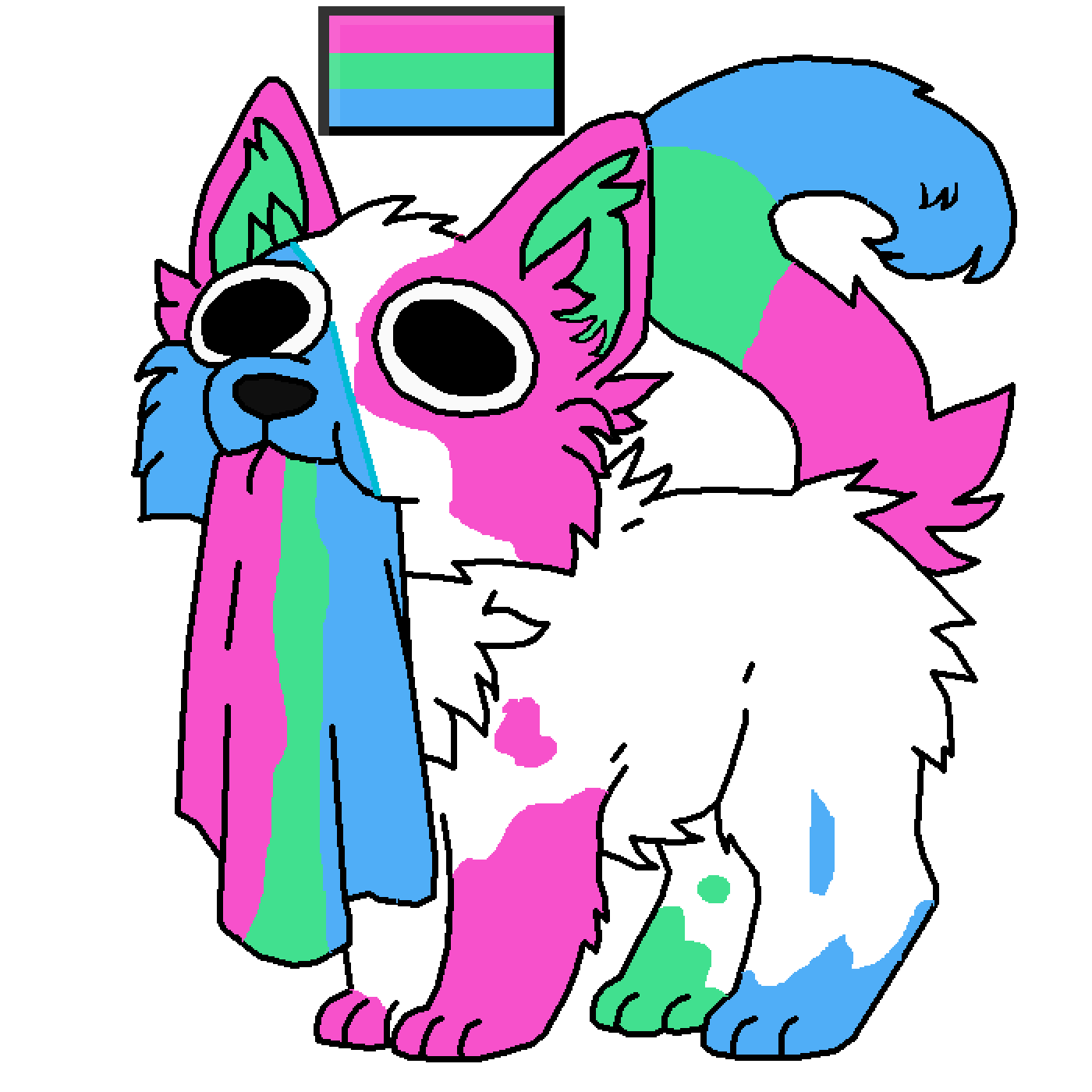 Pixilart - Lgbtq Cats by Urlocalles