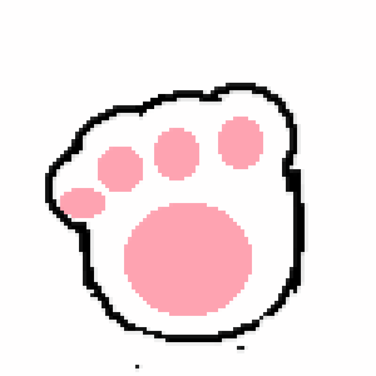Pixilart - Paw gif by YOLKYBEE