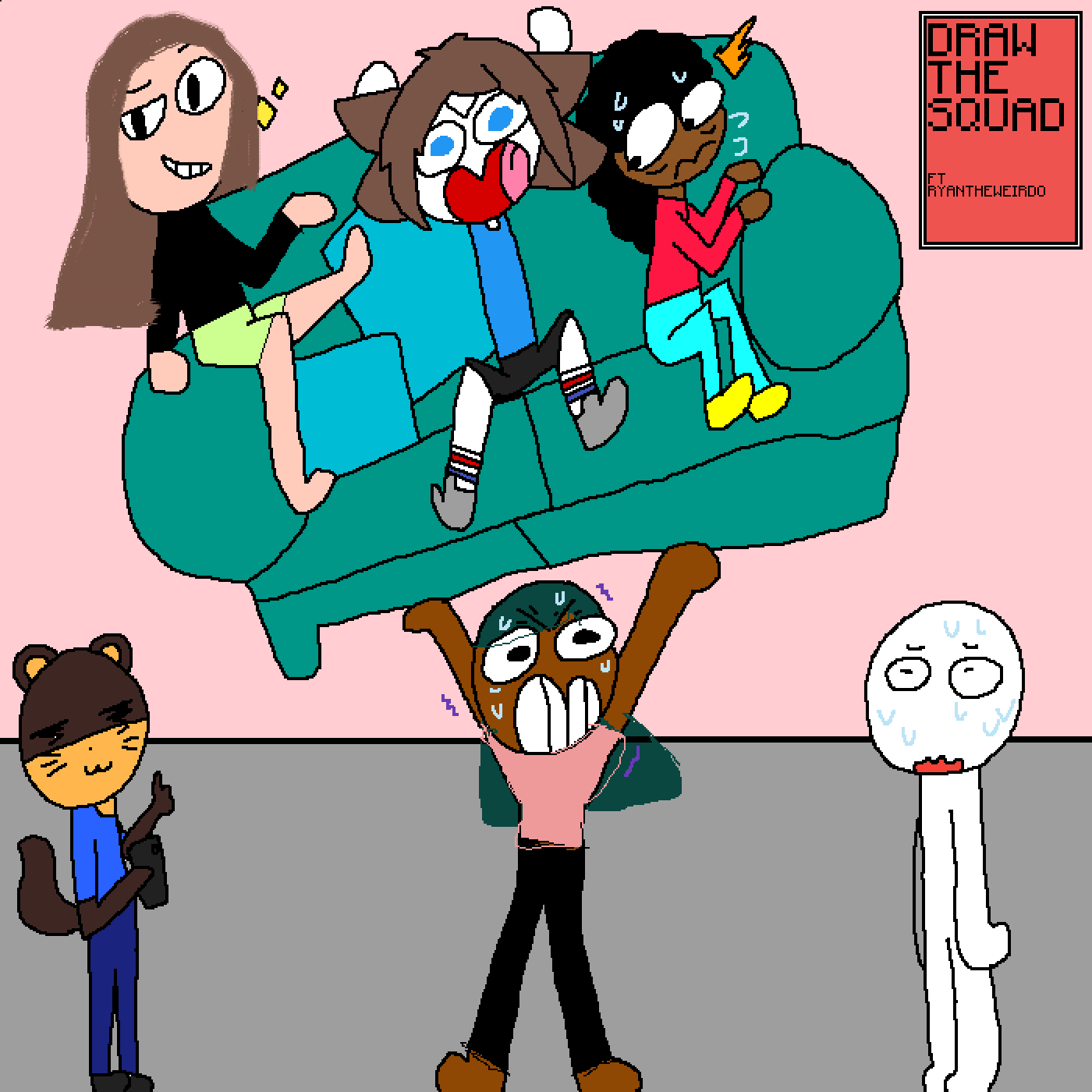 Pixilart - Draw the Squad by mightsownmylove