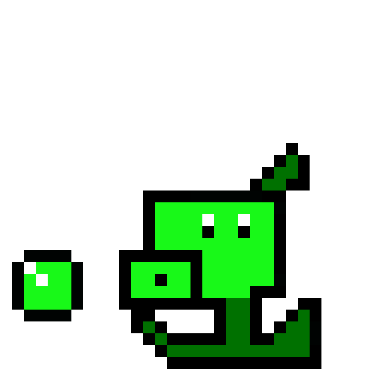 Pixilart - Peashooter Remastered by PixelNoahX