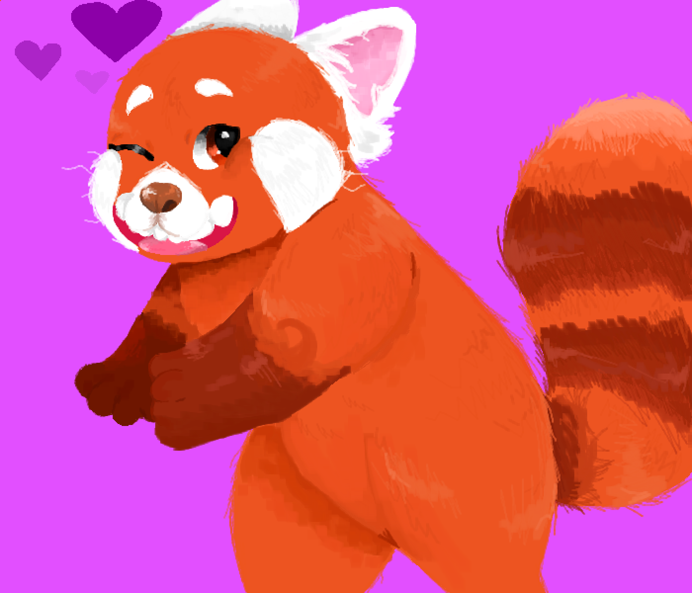 Pixilart - Red Panda Mei Lee by SundaeCat