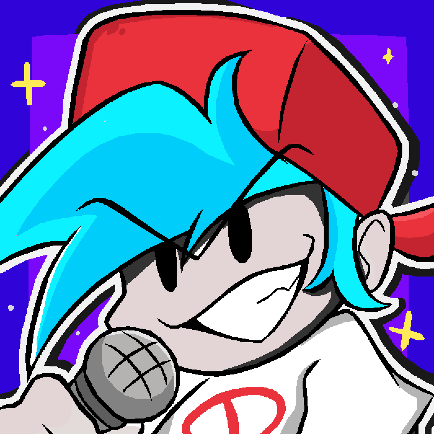 Pixilart - fnf bf base by Angelwarrior