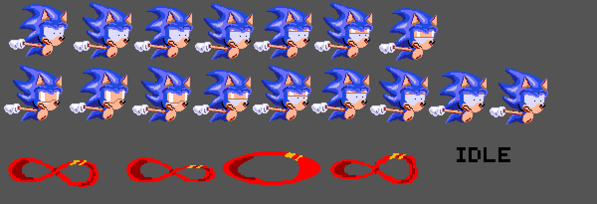 Pixilart - Prey (Sonic 3 mix) Phase 2 idle and poses by Jmear-Collins96
