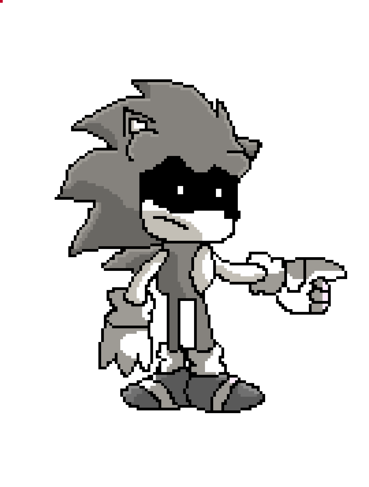 Pixilart - sonic sadness reboot base by tmduhe65