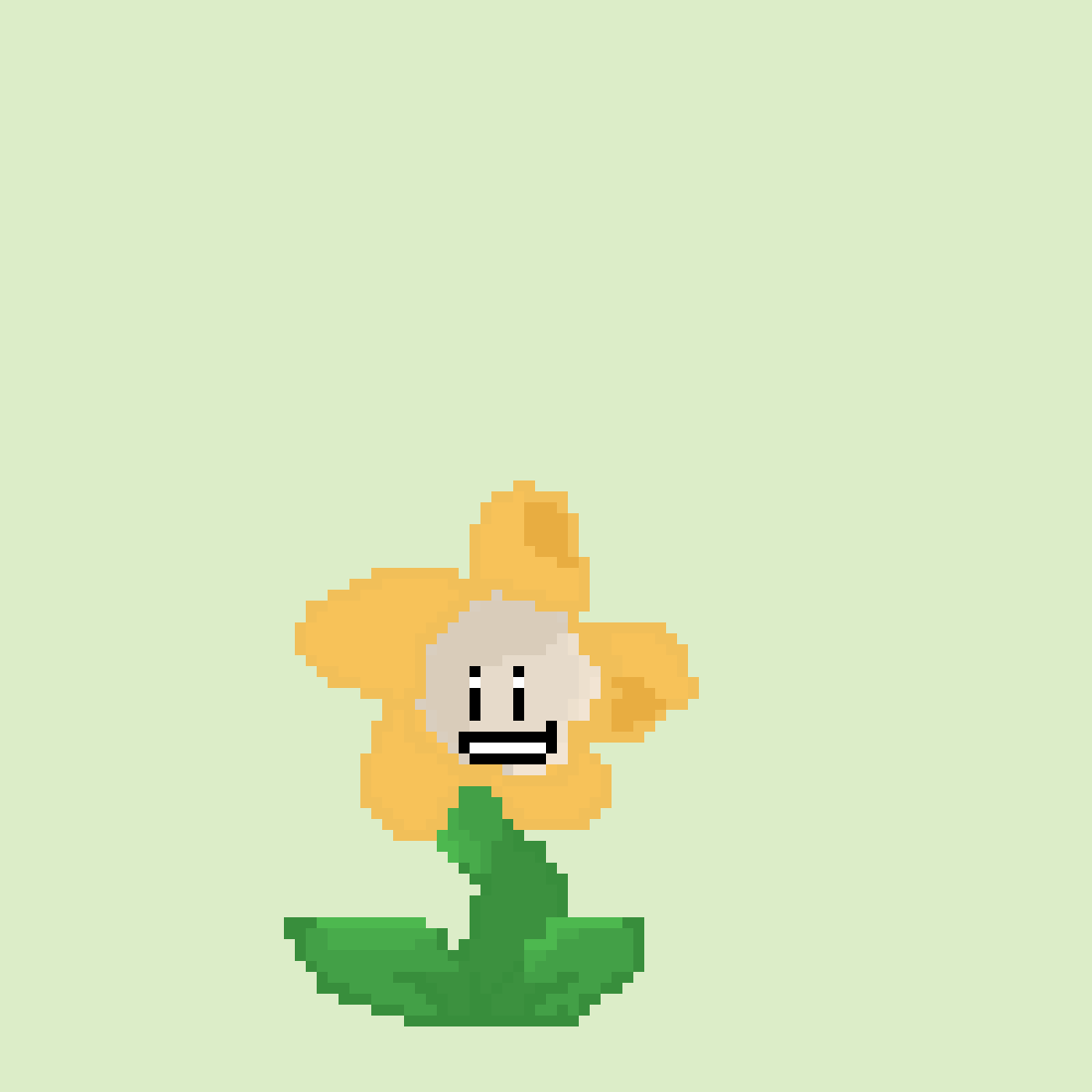 Pixilart - flowey by Mothshine