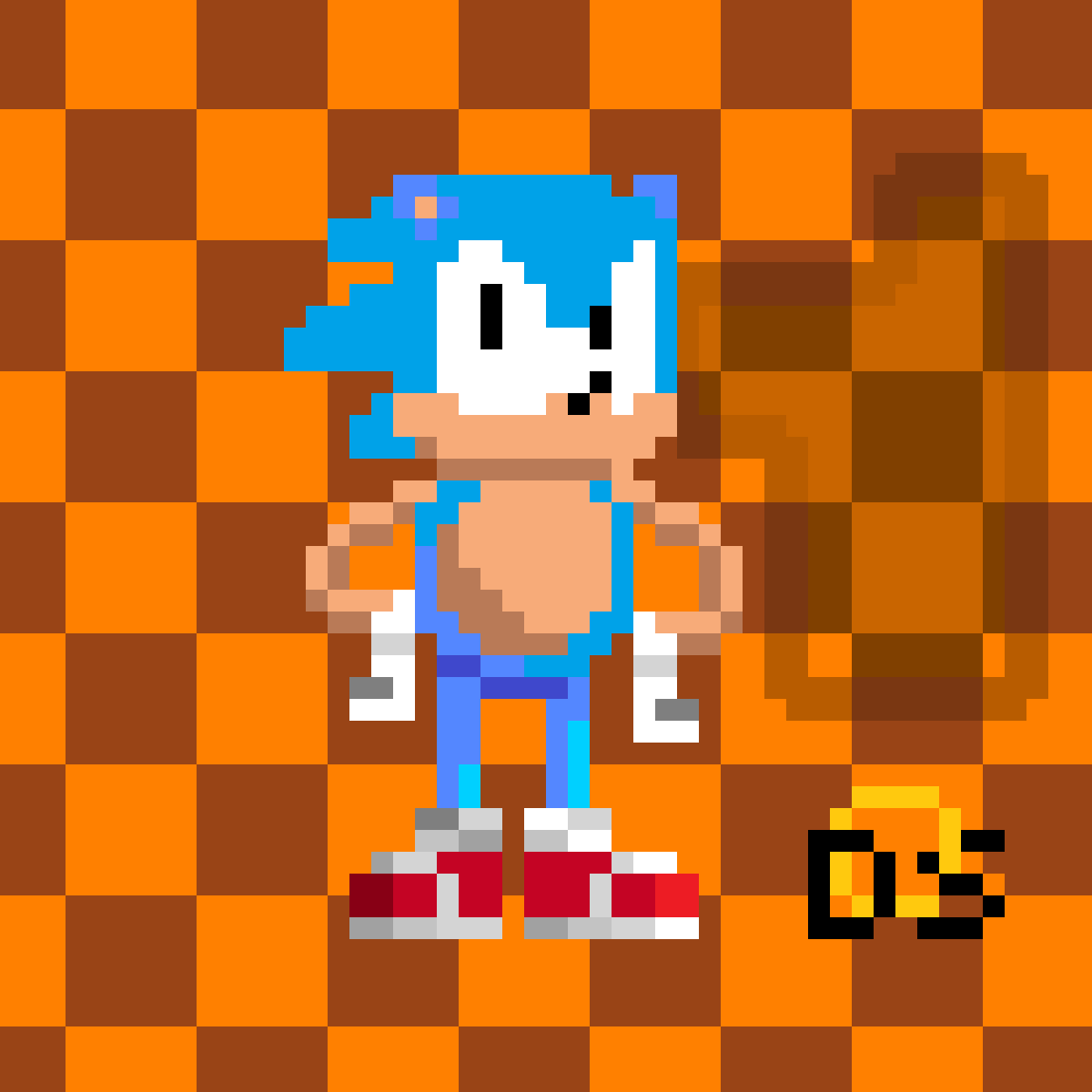Pixilart - Sonic by darksonic1993