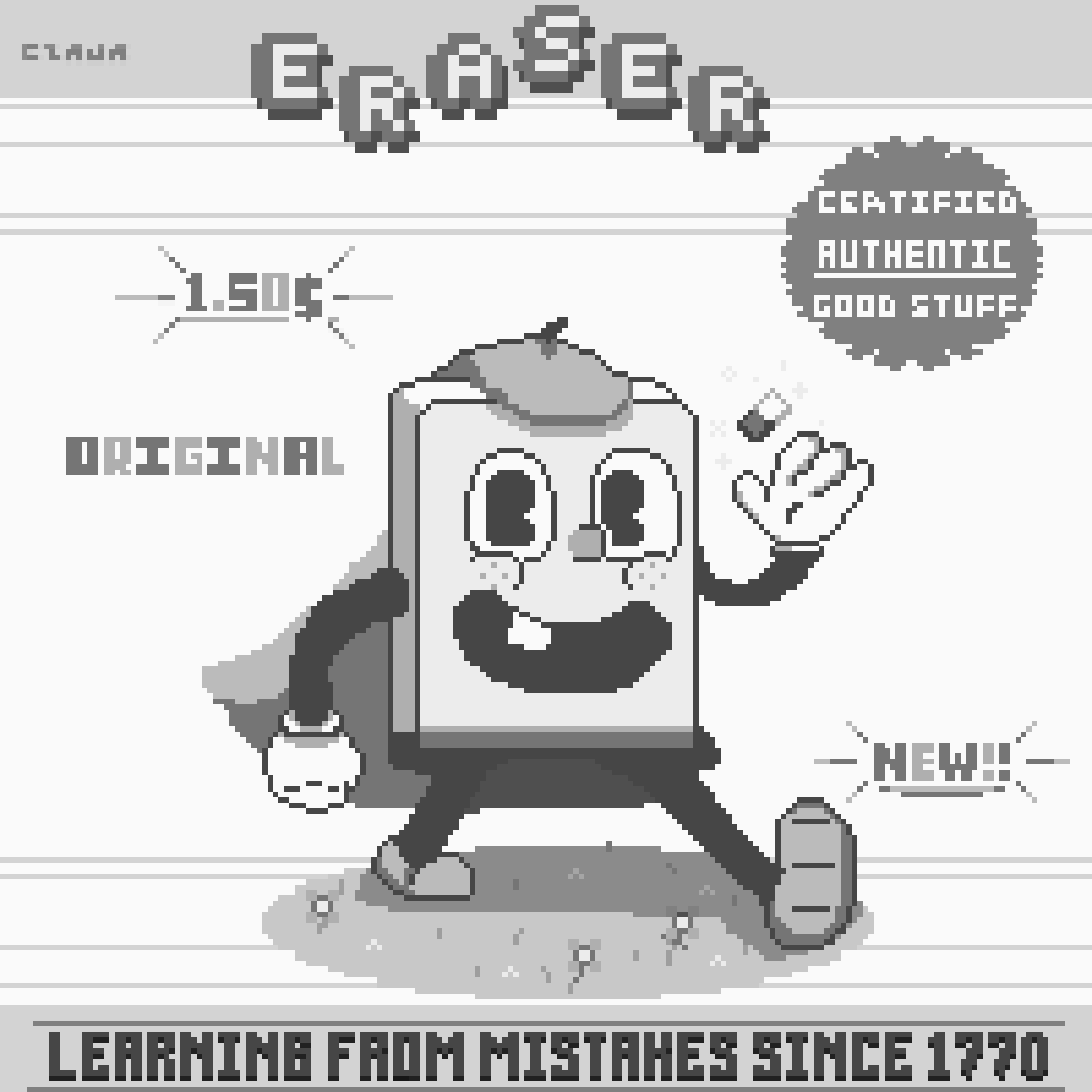 Superhero Eraser - Daily Art Challenge - Pixilart