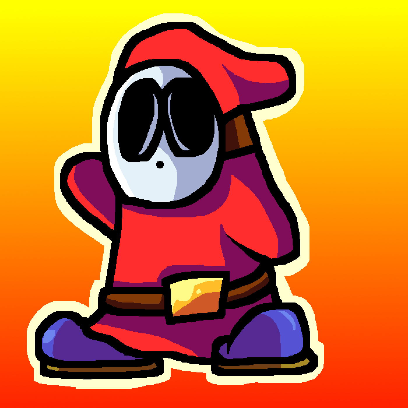 Pixilart - Shy guy I guess by MemeKing69