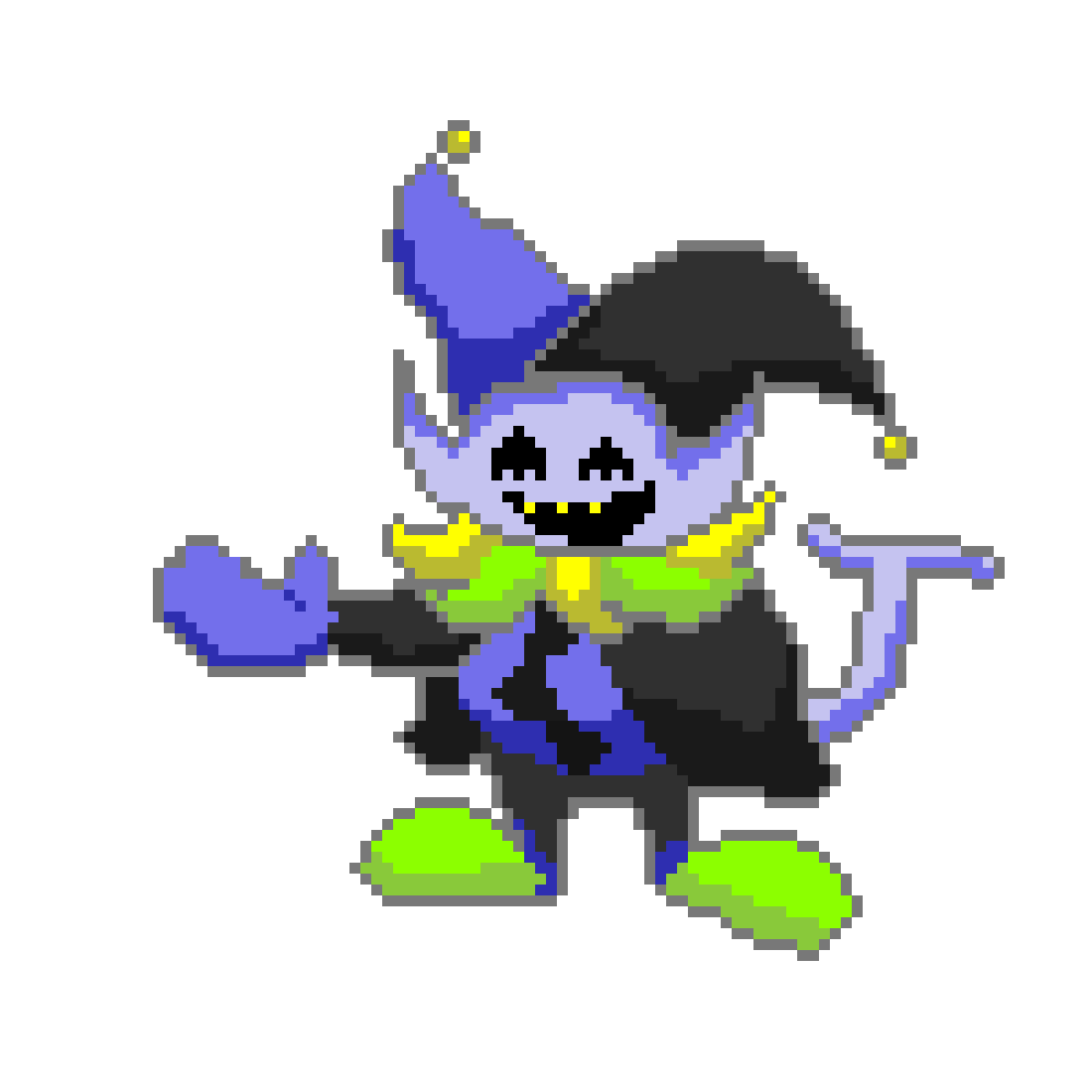 Pixilart - Jevil by Octopie34