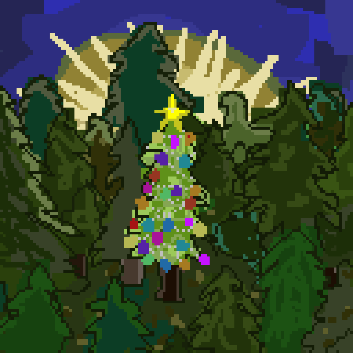 Pixilart - special tree 🎄 by EnereruXD