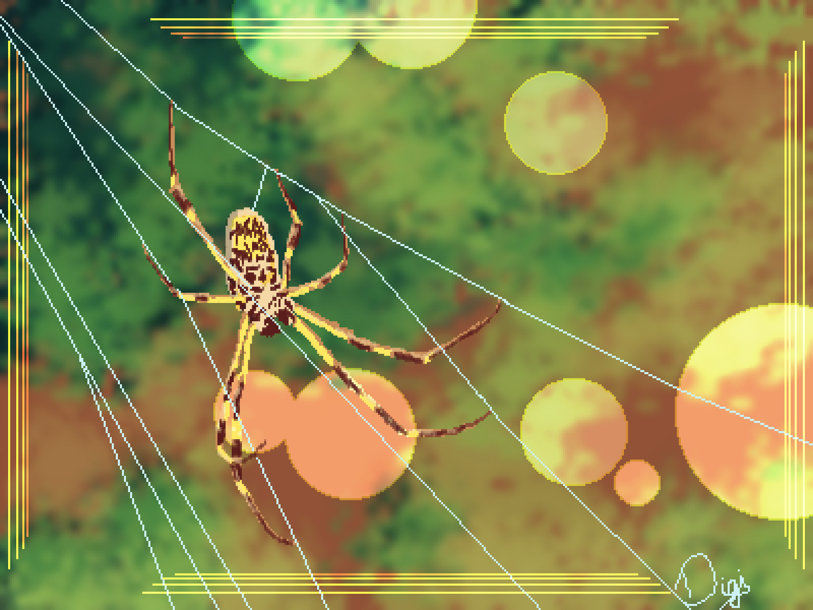 Spider Web - Daily Art Challenge - Pixilart