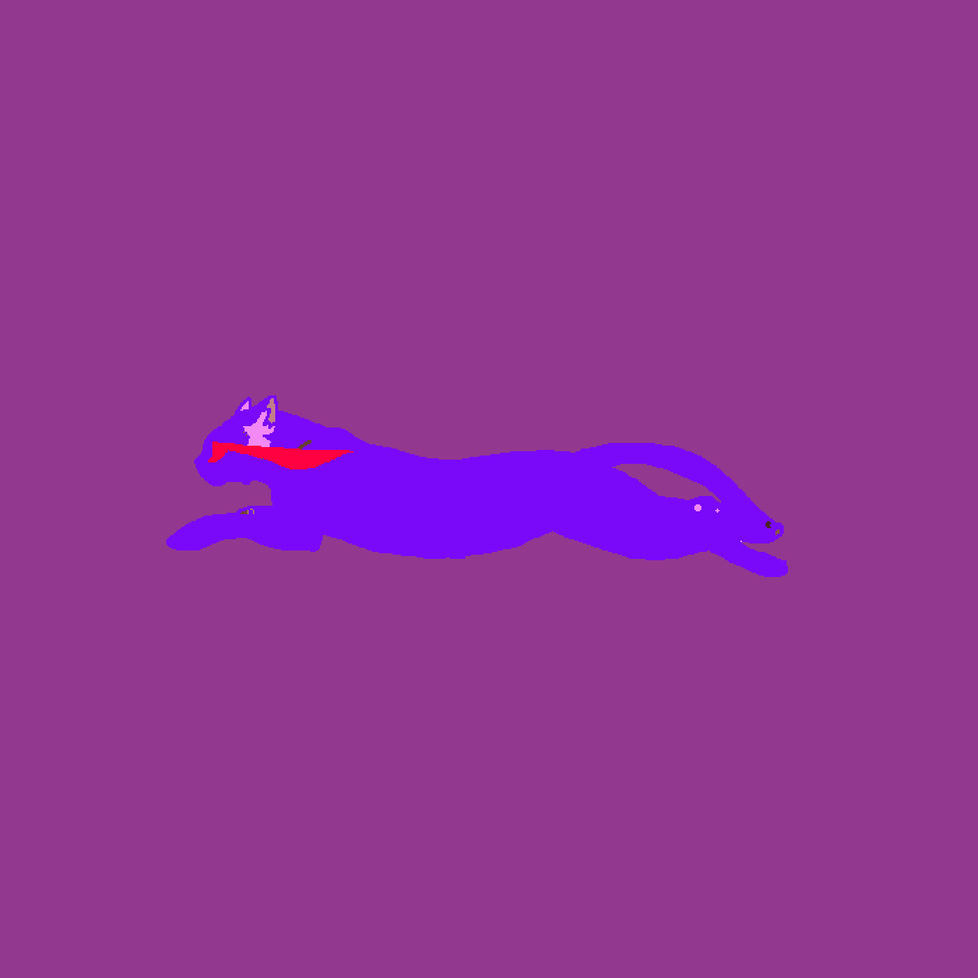 Pixilart - Cat running gif by me-the-therian