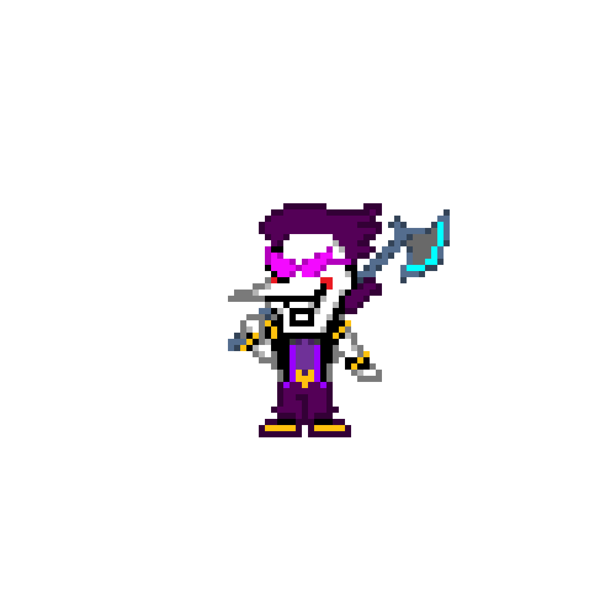 Pixilart - Darkswap Spamton by Skelebones
