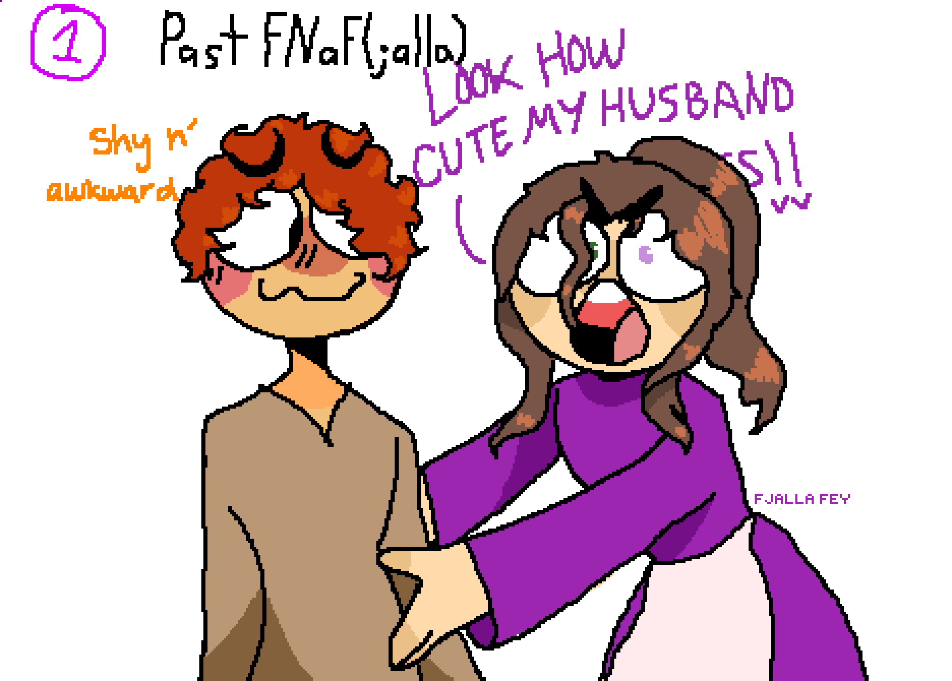 Pixilart - Duo Types by Fjalla-One