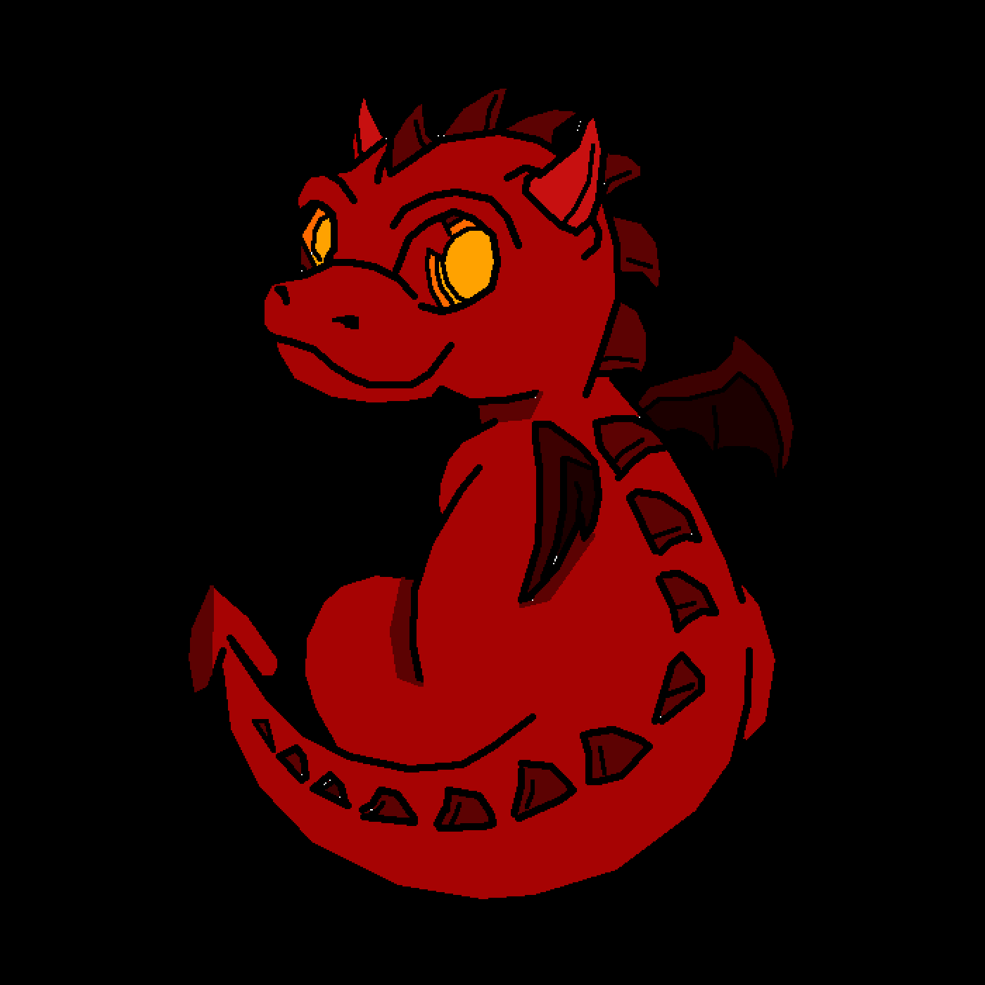 Jungle Dragon, Yharon Palette - Pixilart