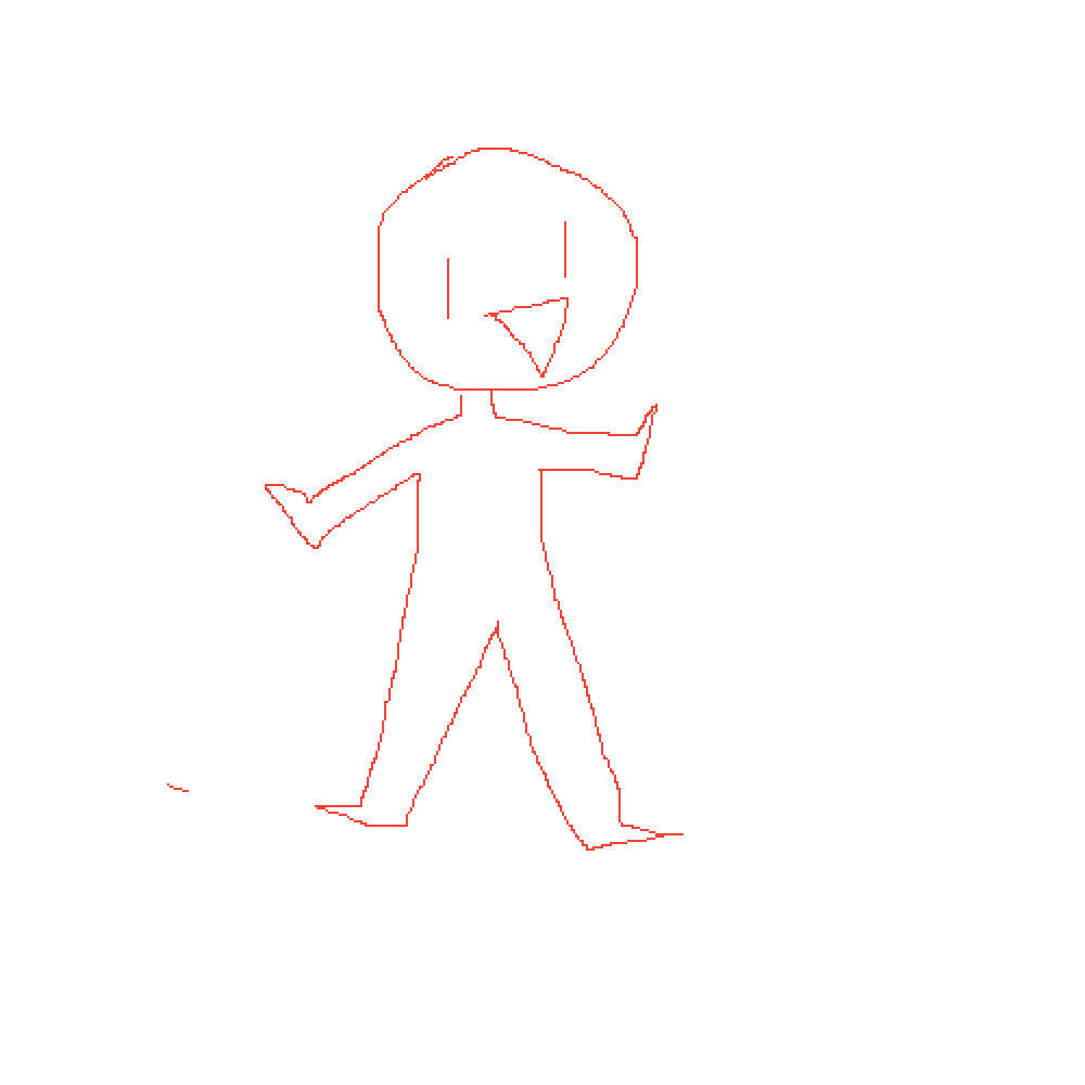 Pixilart - Funny fella gets hit with a ball :0 by DizzyTheCat123