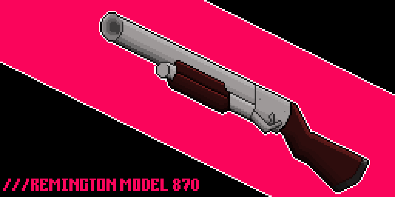 Pixilart - Remington Model 870 by BlockyCube