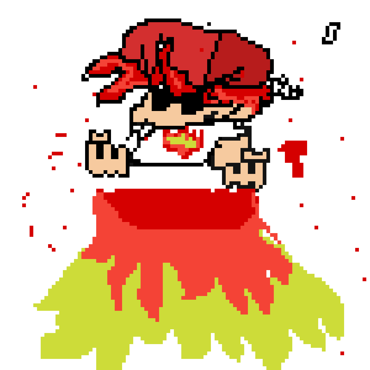 Pixilart - fire bf thing by Gamerboi99