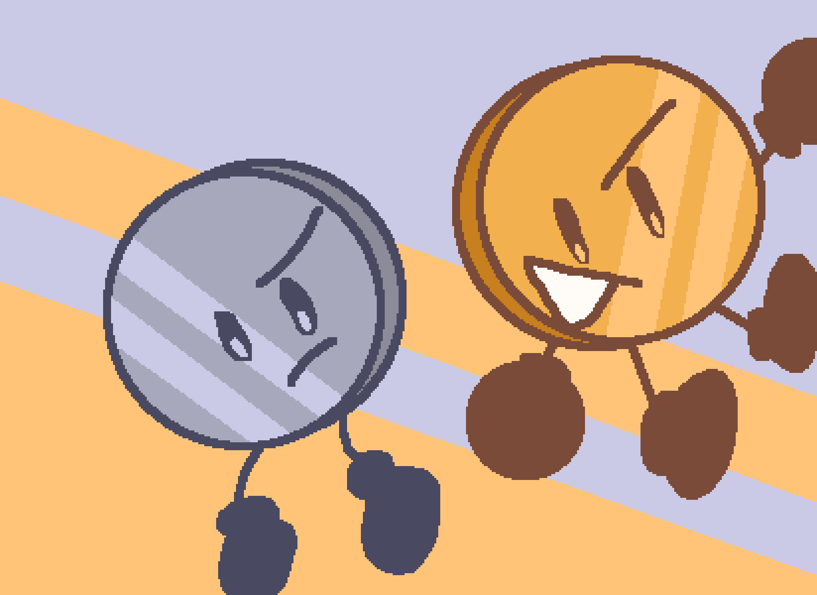 Pixilart - Coiny & Nickel TEMI by OofyOSC